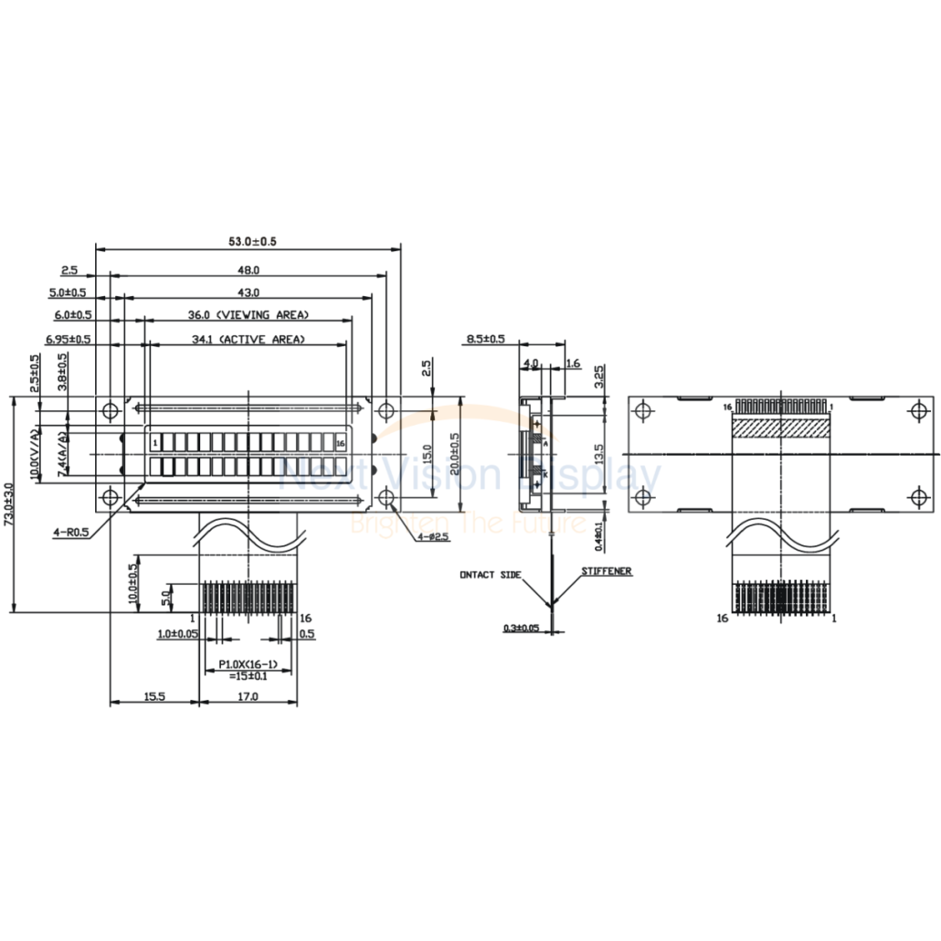NH1602BN001HA - Next Vision Display